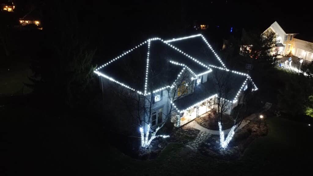 Holiday Lighting | Cardinal Pressure Washing | Grove City